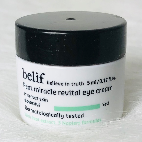 belif | Makeup | New Belif Antioxidant Rich Peat Miracle Eye Cream ...